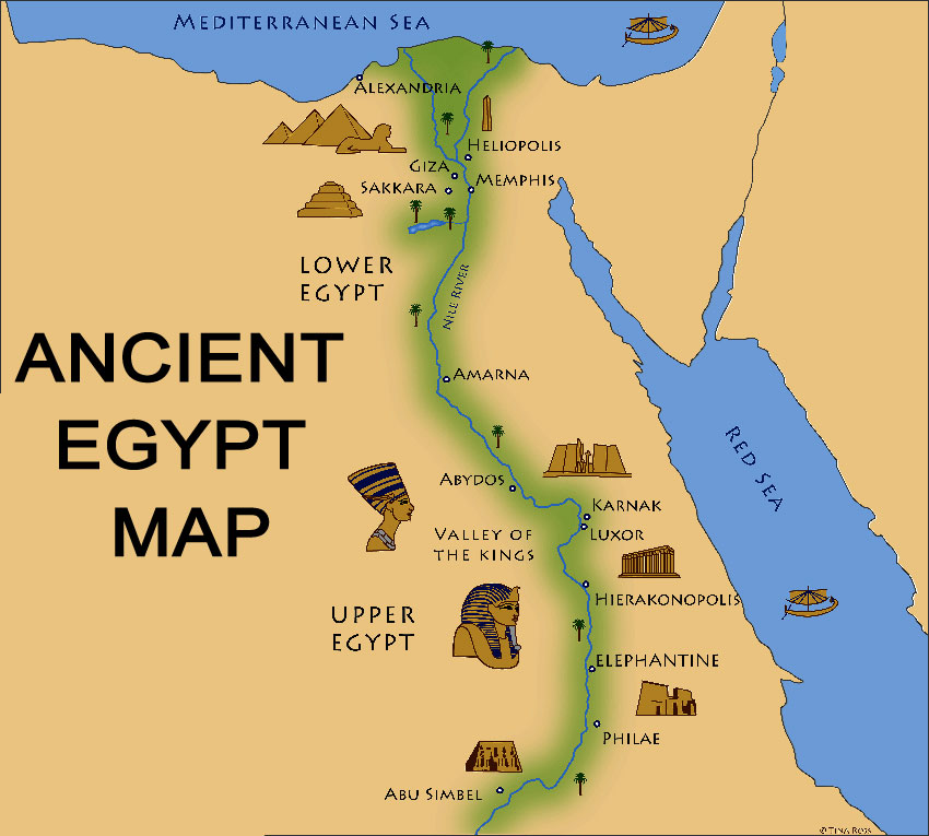 Ancient Egypt Map Worksheet Ancient Egypt Map Worksheet